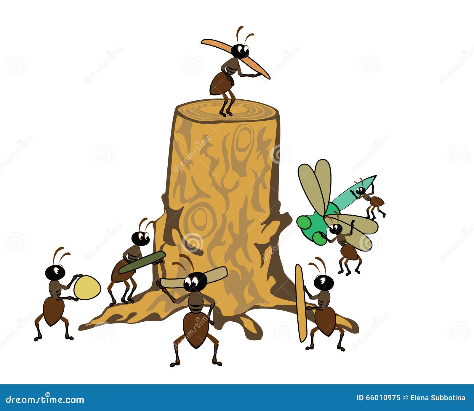 Hard Working Ant Clipart For Kids