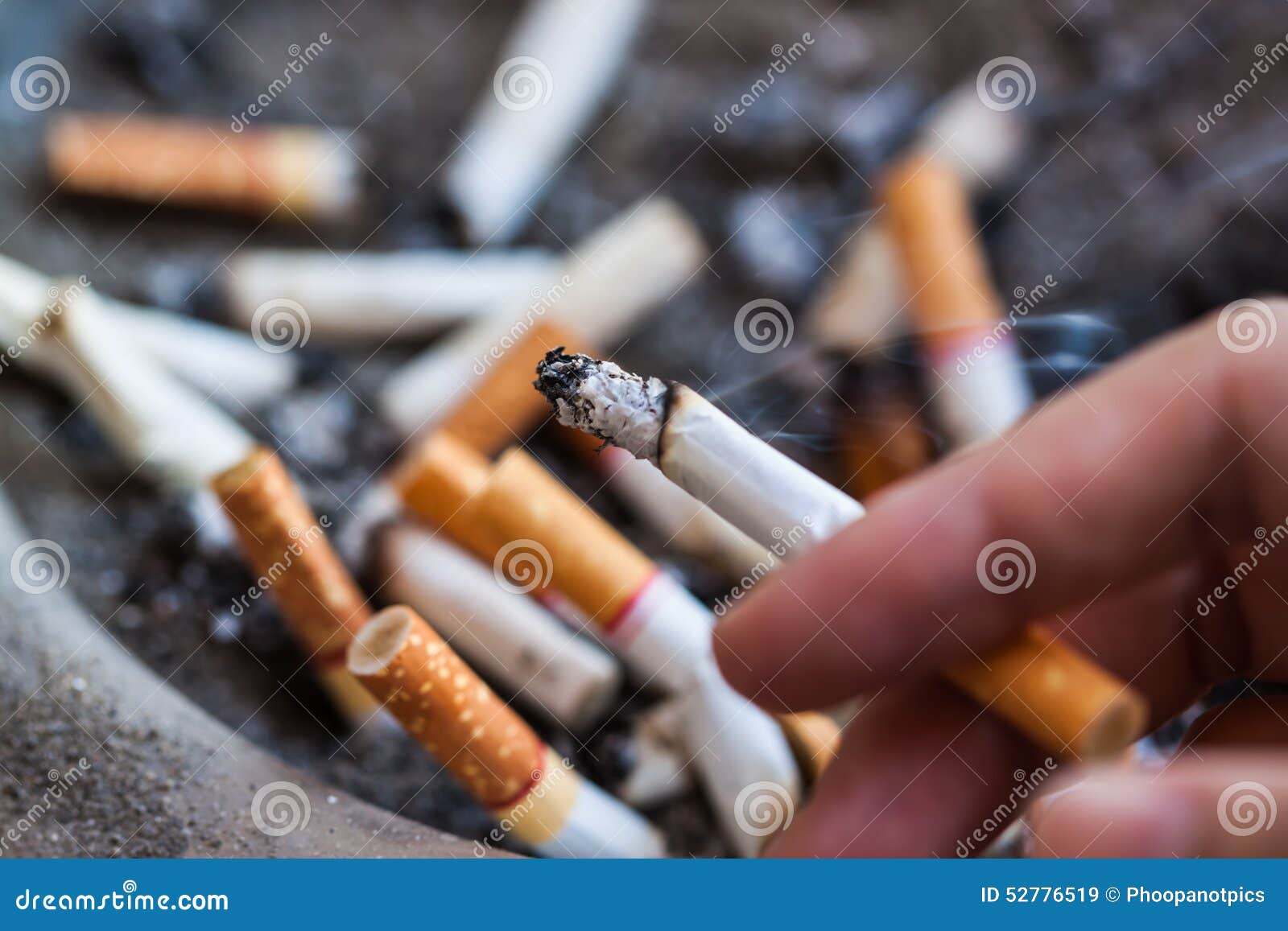 The stub cigarette stock image. Image of smoking, yellow - 52776519