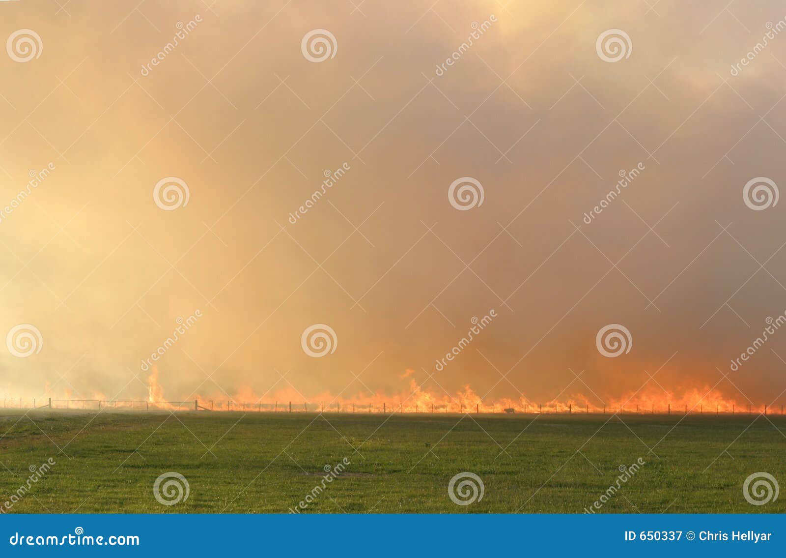Stubble fire stock image. Image of smoke, paddock, crop - 650337