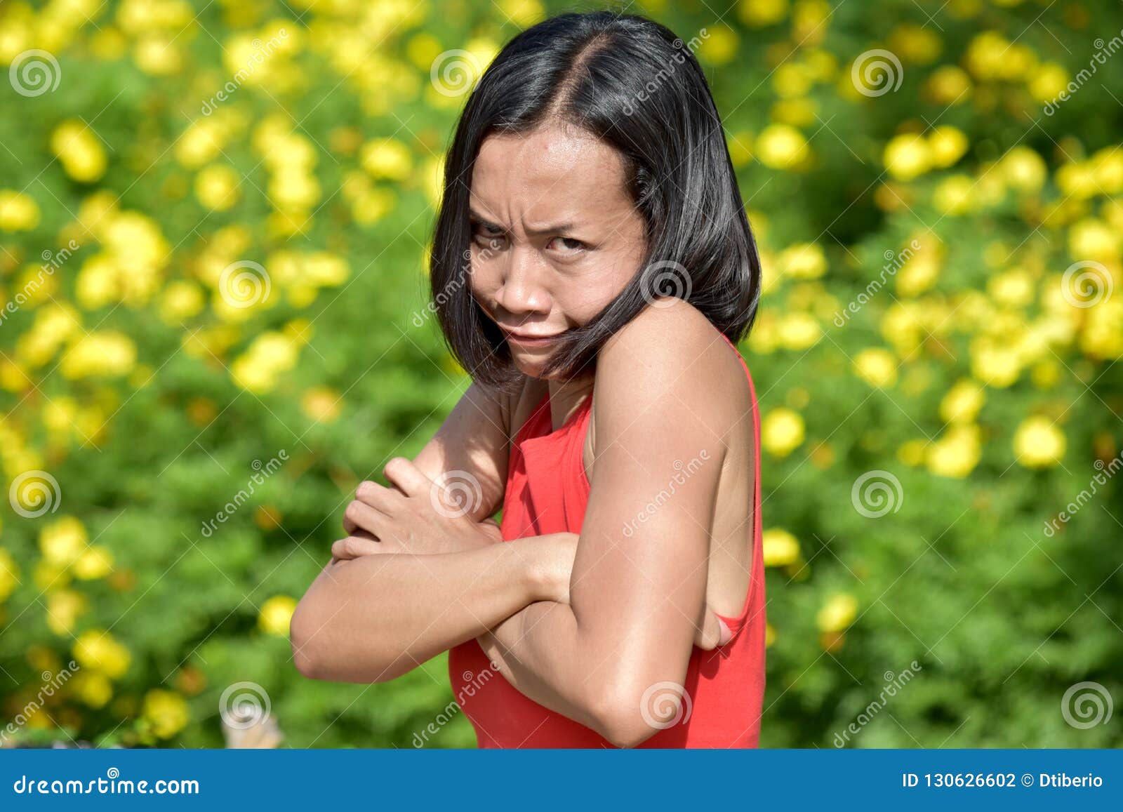Stubborn Female Woman stock photo. Image of ornery, beautiful - 130626602