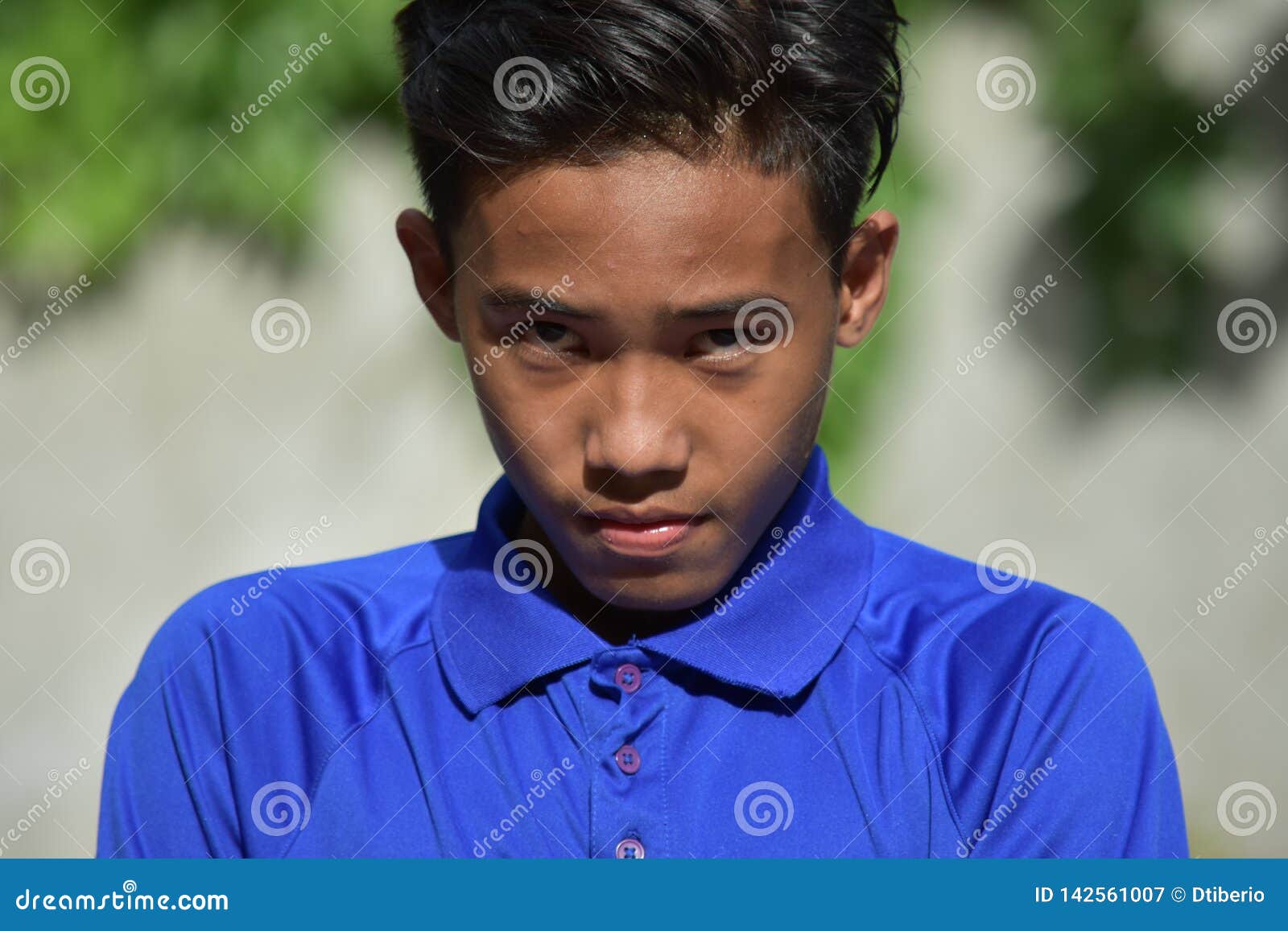 Stubborn Good Looking Boy stock image. Image of male - 142561007