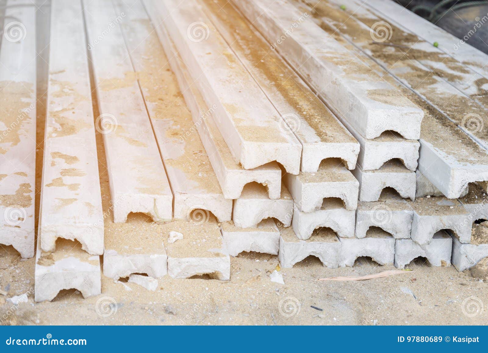 Stucco Cornice Concrete stock image. Image of baseboards - 97880689