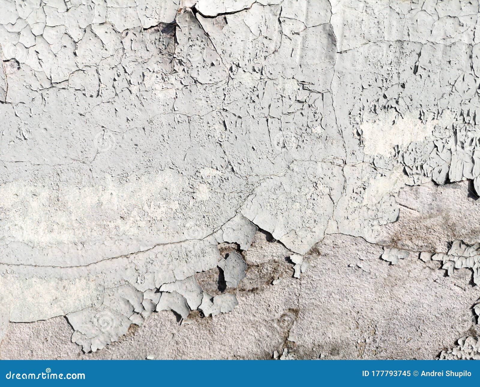 Stucco Cracked on the Wall As Abstract Background Stock Image - Image ...
