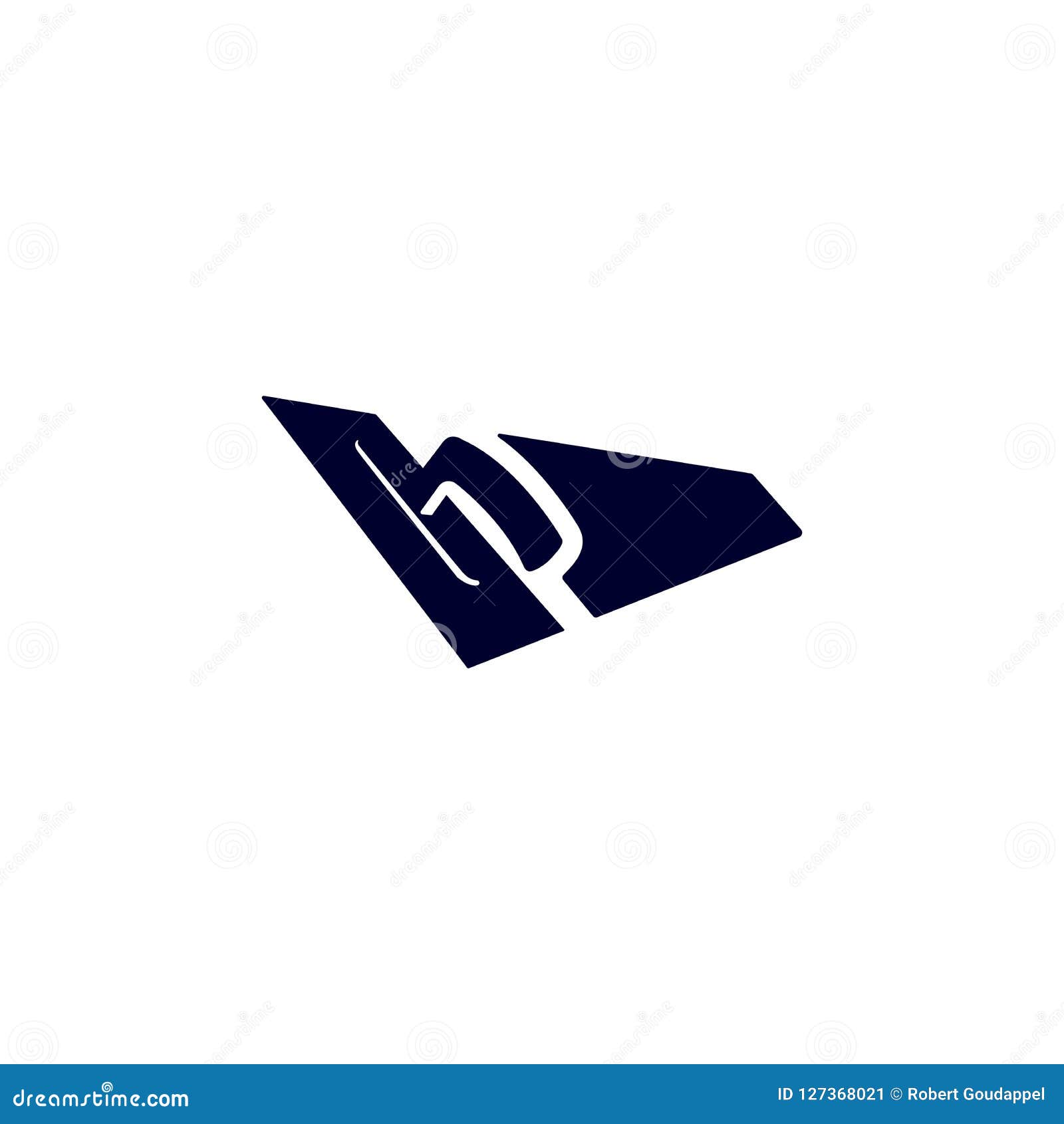 Stucco Plasterer Logo Left Angled Straight Stock Vector - Illustration ...