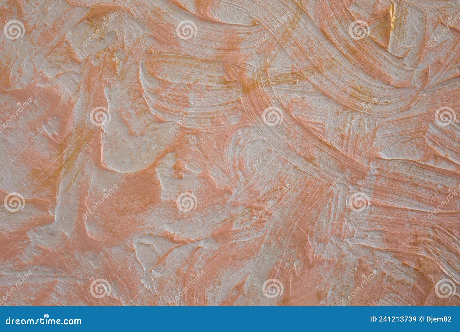 Stucco Wall with Gold Paint Stock Image - Image of material, weathered ...