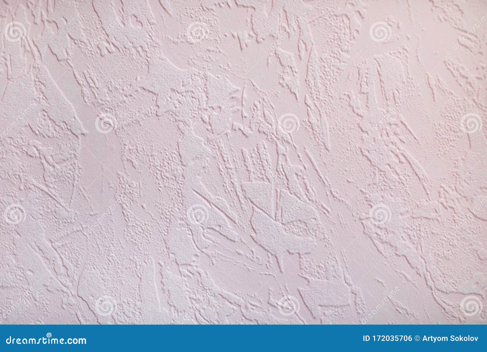 Stucco White Wall, Background from Patterns on the Wall Stock Photo ...