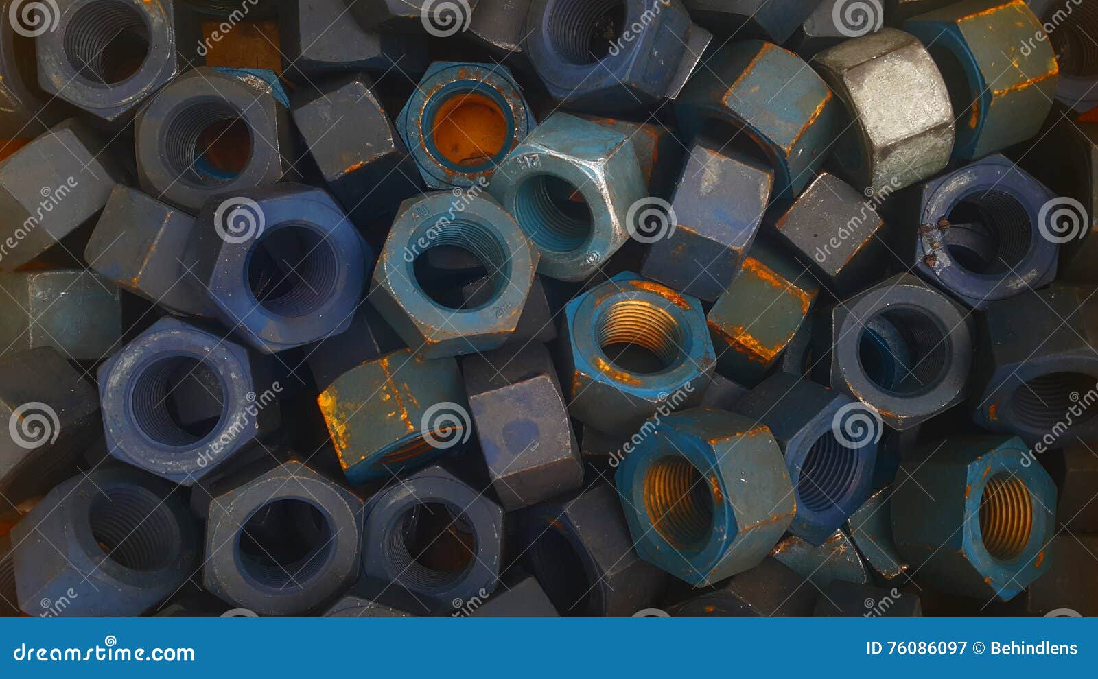 Stud Bolt Template Background. Stock Image - Image of hardware, steel ...