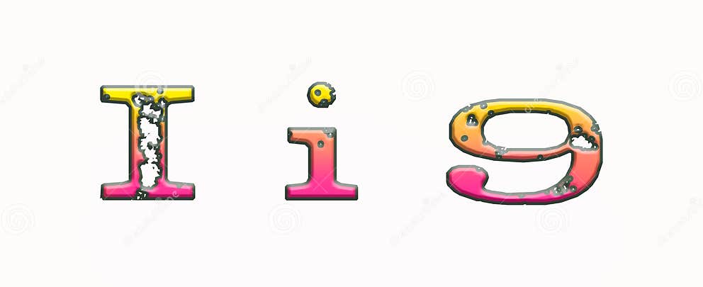 Stud Font Fonts Gradient Sans Serif Alphabet Letters Calligraphy Letter ...