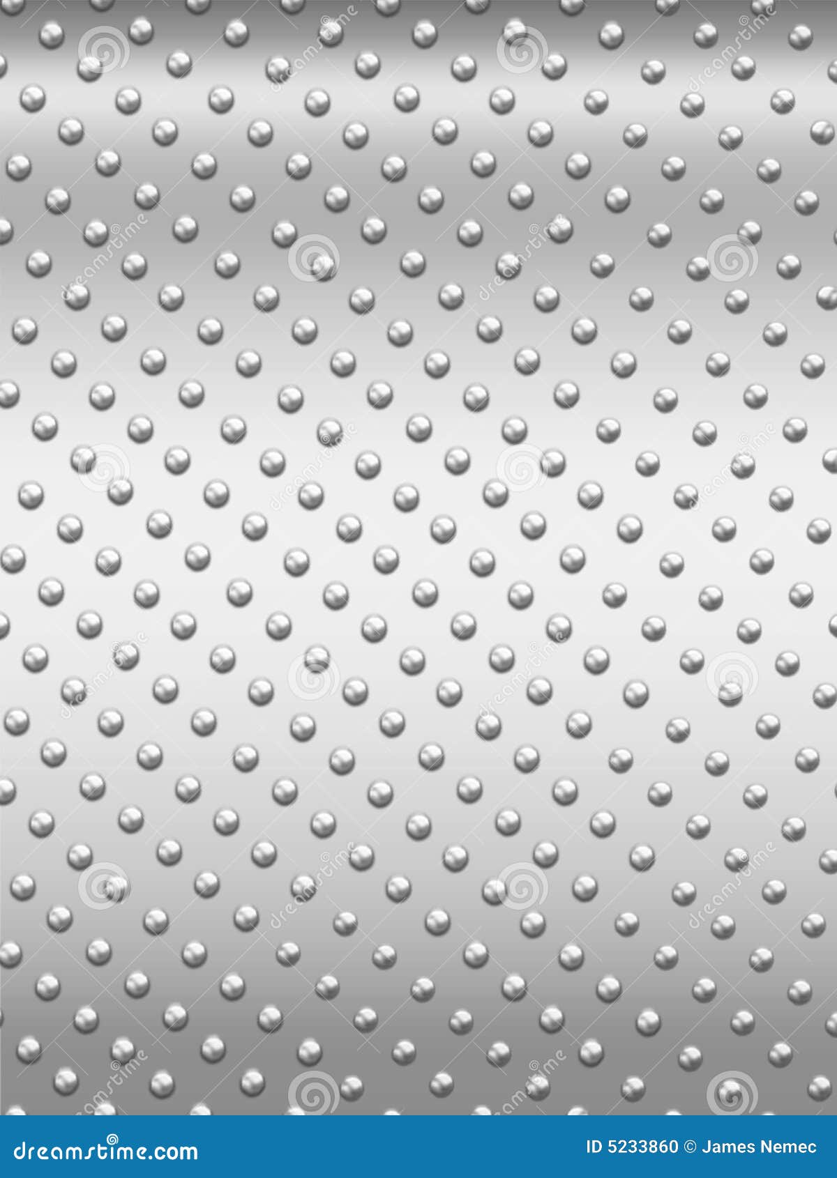 Studded Metallic Silver Backgr Stock Illustration - Illustration of ...