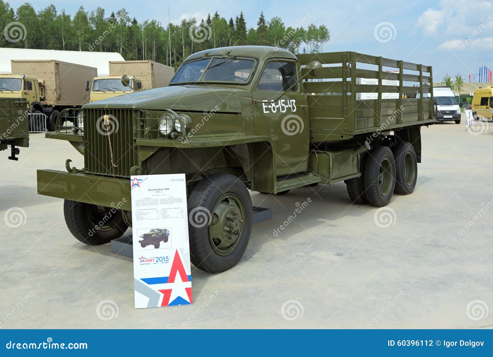 Studebaker US6 redaktionelles stockfotografie. Bild von armee - 60396112