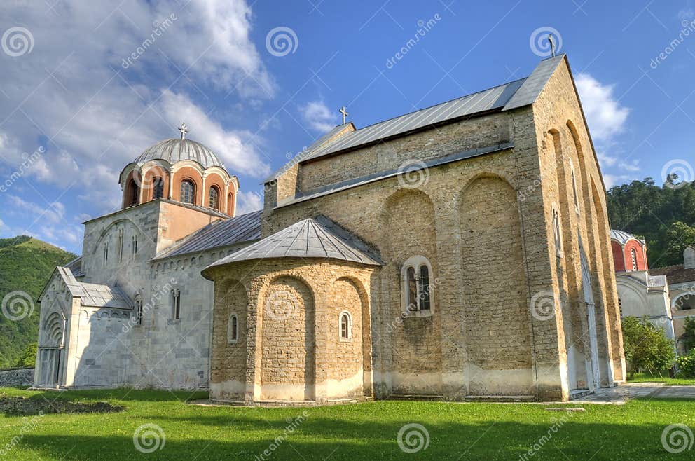 Studenica Monastery stock image. Image of monasteries - 15704213