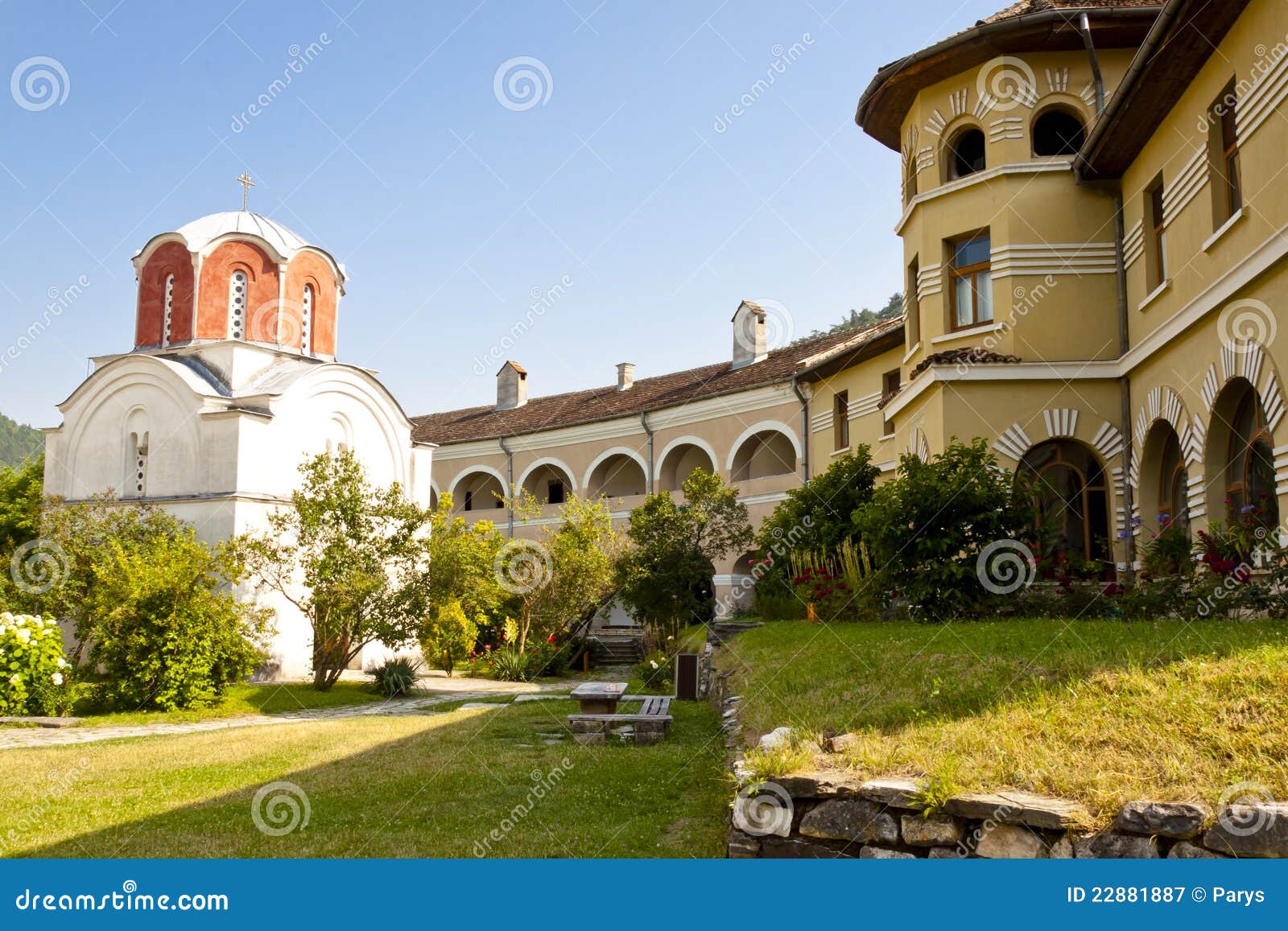 Studenica Monastery - Serbia. Stock Image - Image of montenegro ...