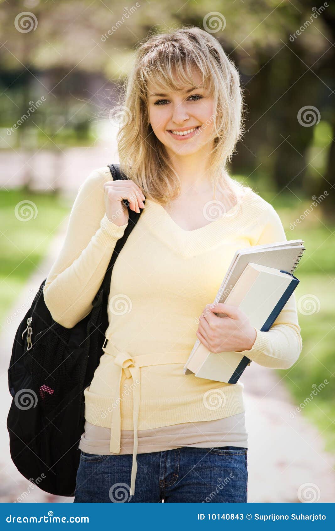 Student stock afbeelding. Image of vrij, academisch, horizontaal - 10140843