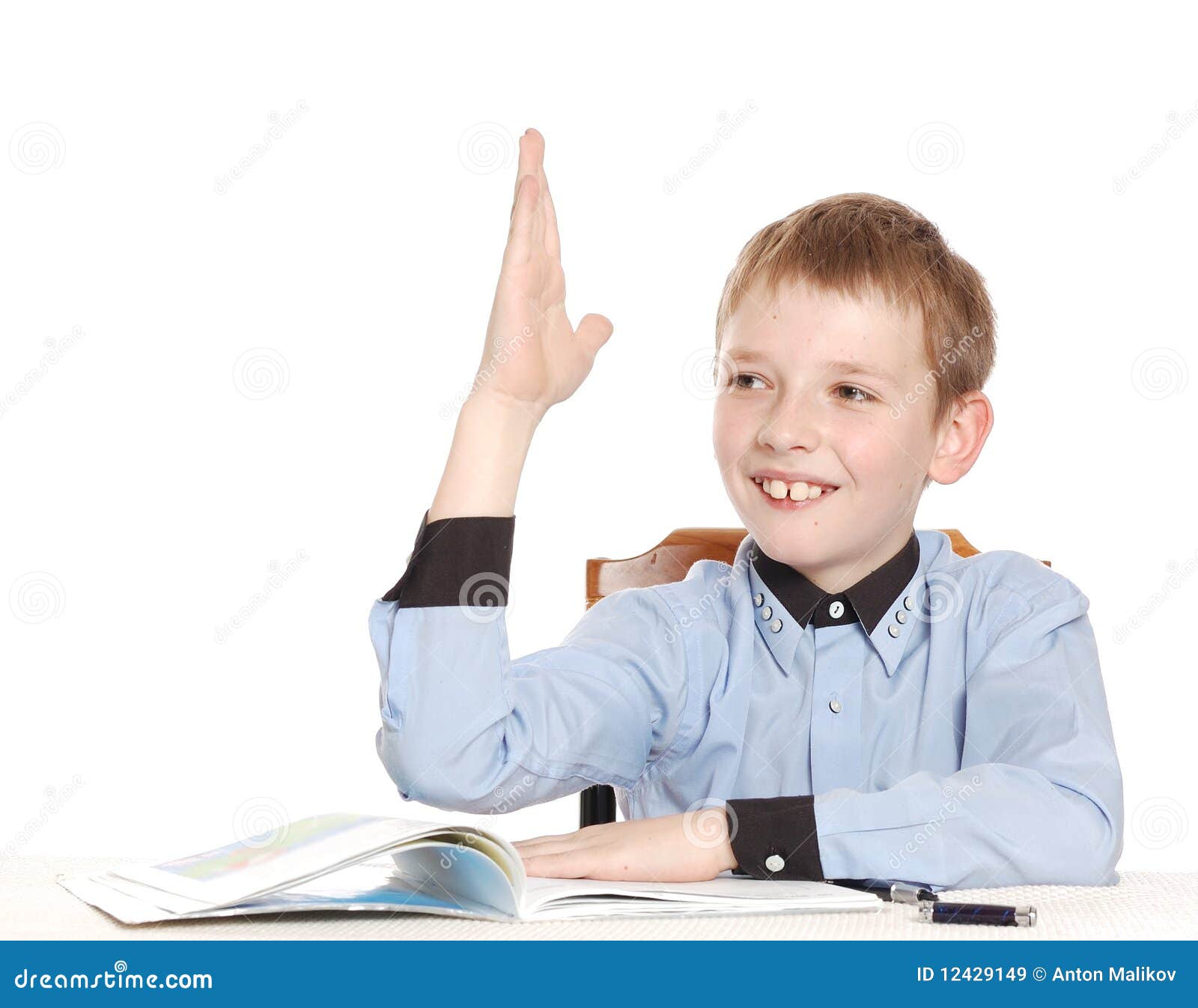 Student stock image. Image of classroom, school, question - 12429149