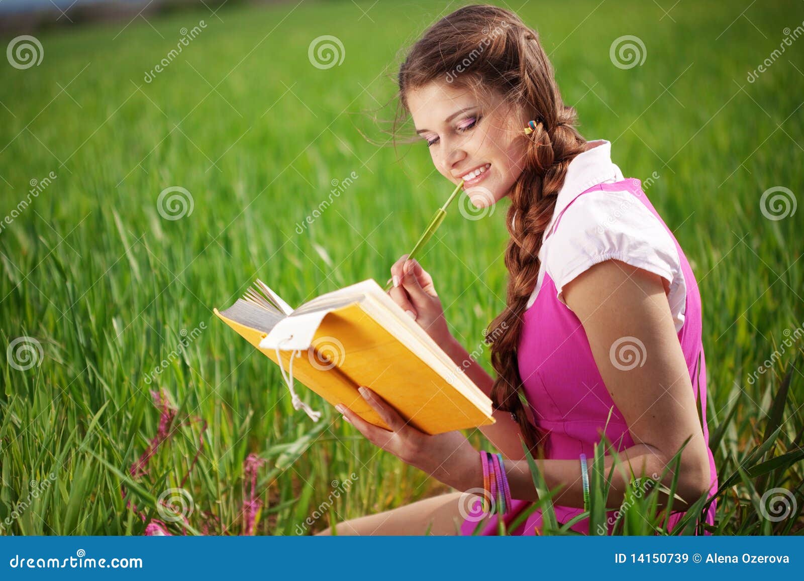 Student stock image. Image of beautiful, female, learning - 14150739