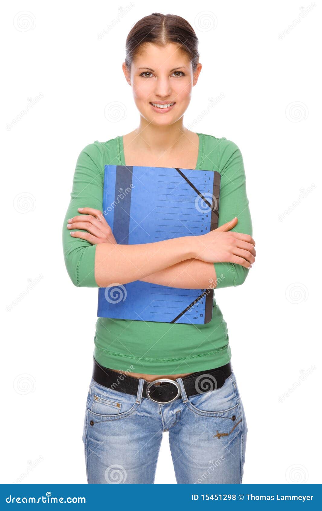 Student stock photo. Image of funny, model, girl, blue - 15451298