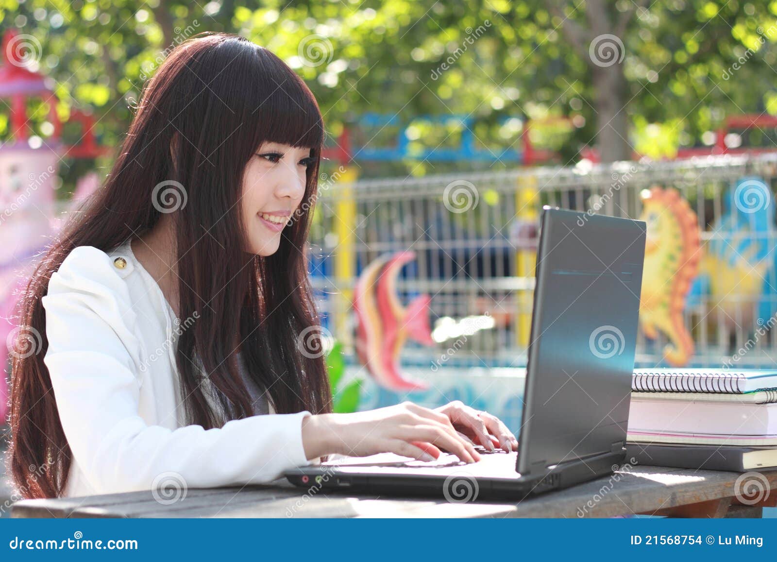 Student stock photo. Image of laptop, studying, china - 21568754