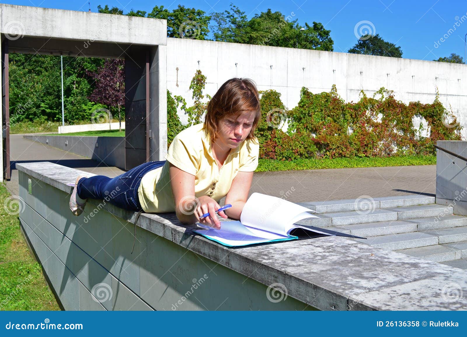 Student stock photo. Image of happy, learner, resting - 26136358
