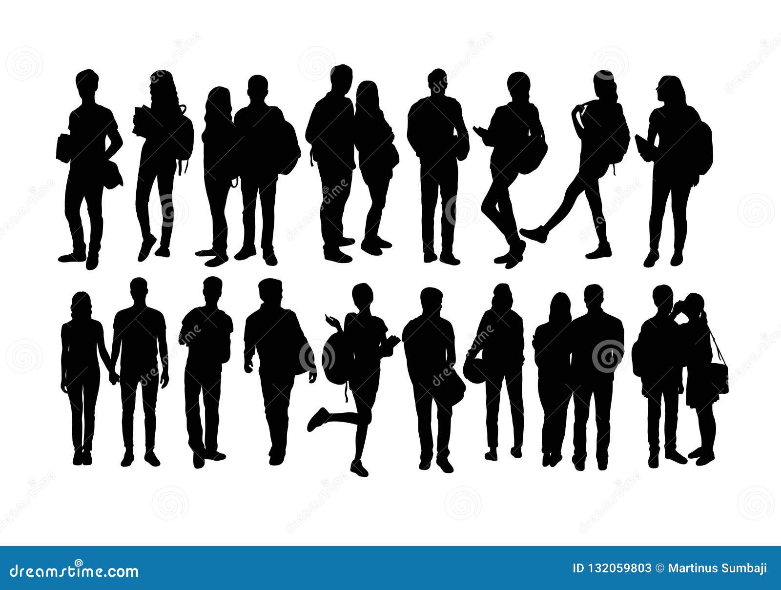 Student Activity Silhouettes Stock Vector - Illustration of activity ... Student Activity Silhouettes Stock Vector - Illustration of activity ...