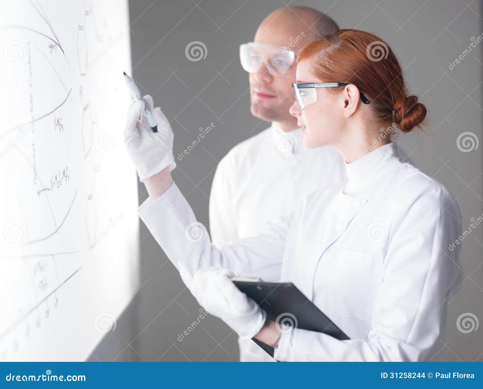 Student analyzing graphics stock photo. Image of math - 31258244