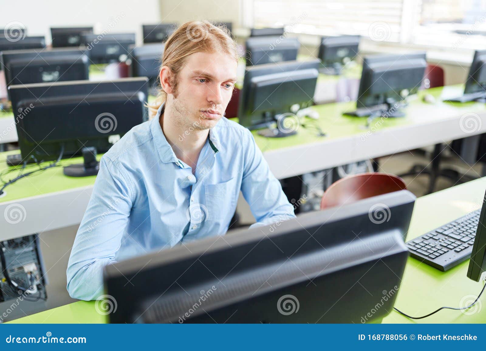 Student As it Programmer and Developer Stock Photo - Image of education ...