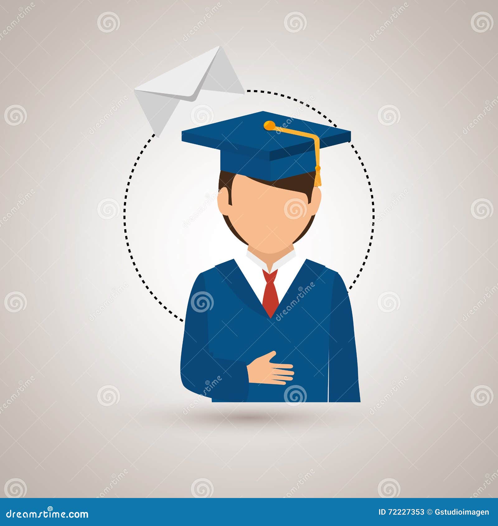 Student avatar design stock illustration. Illustration of symbol - 72227353