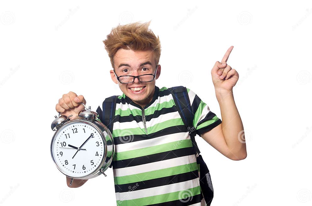 Student being late stock photo. Image of reading, back - 45504116
