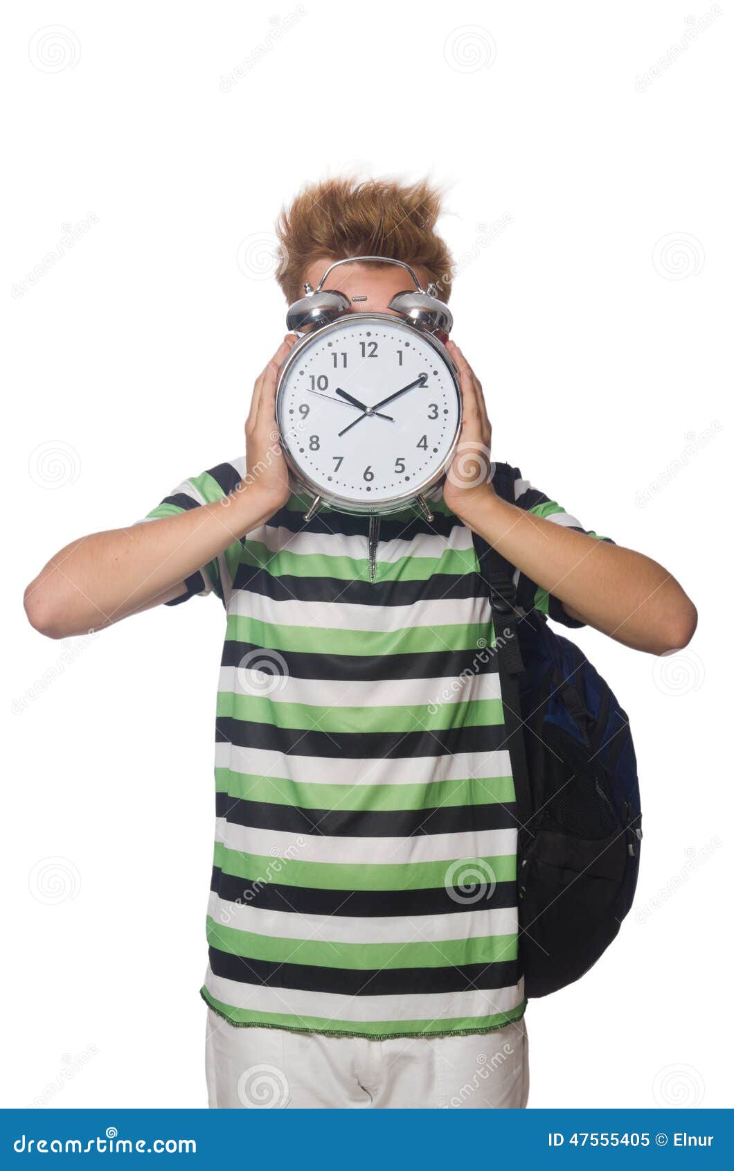 Student being late stock image. Image of delay, smiling - 47555405