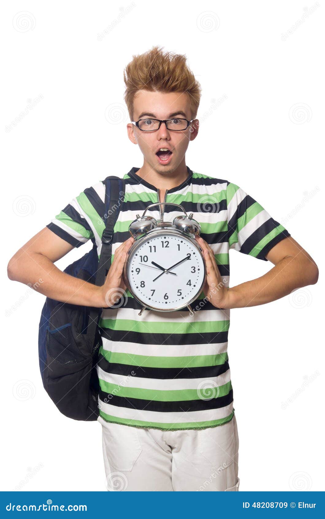 Student being late stock image. Image of learning, delayed - 48208709
