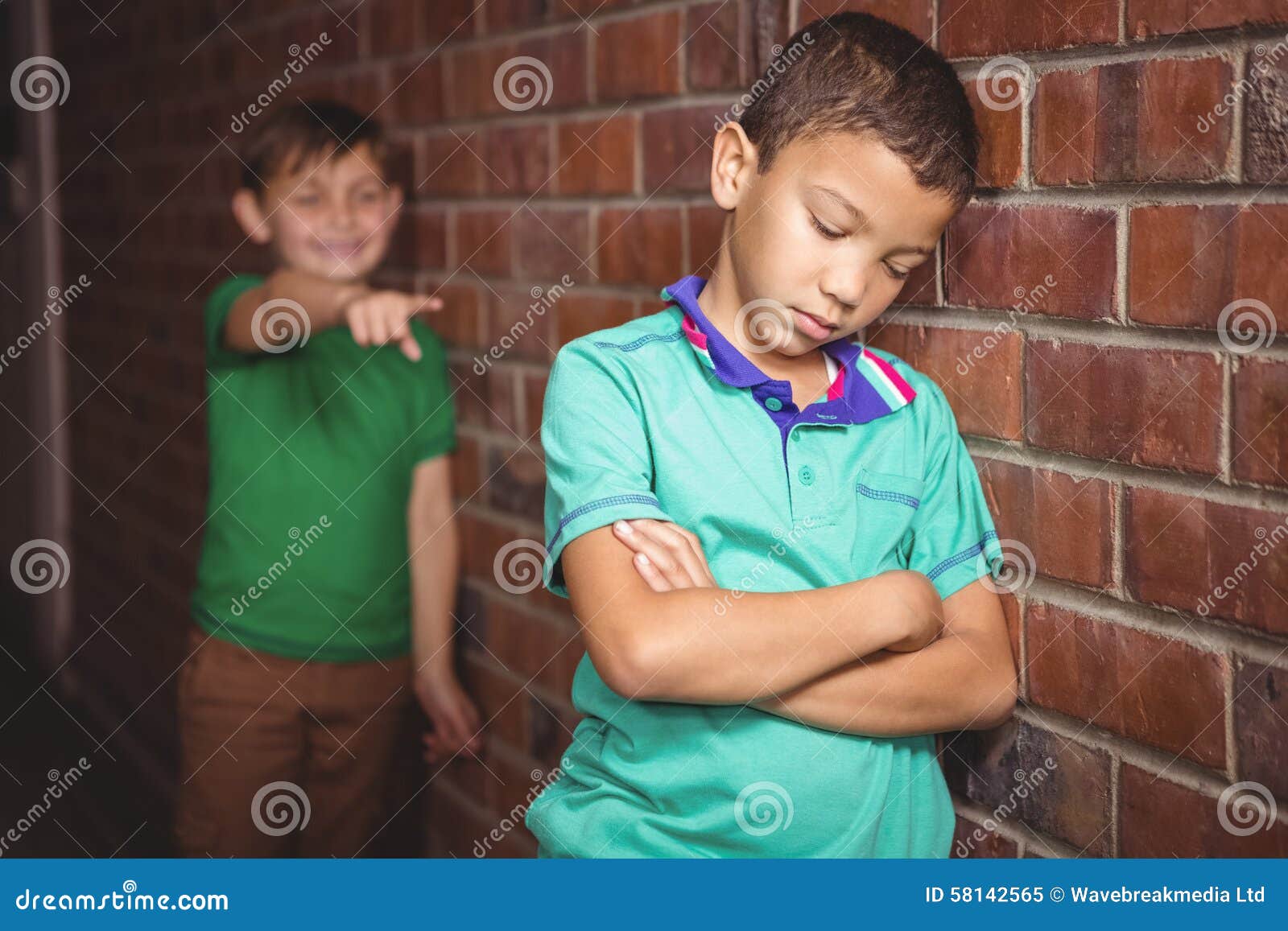 Student Being Teased by a Fellow Student Stock Image - Image of ...