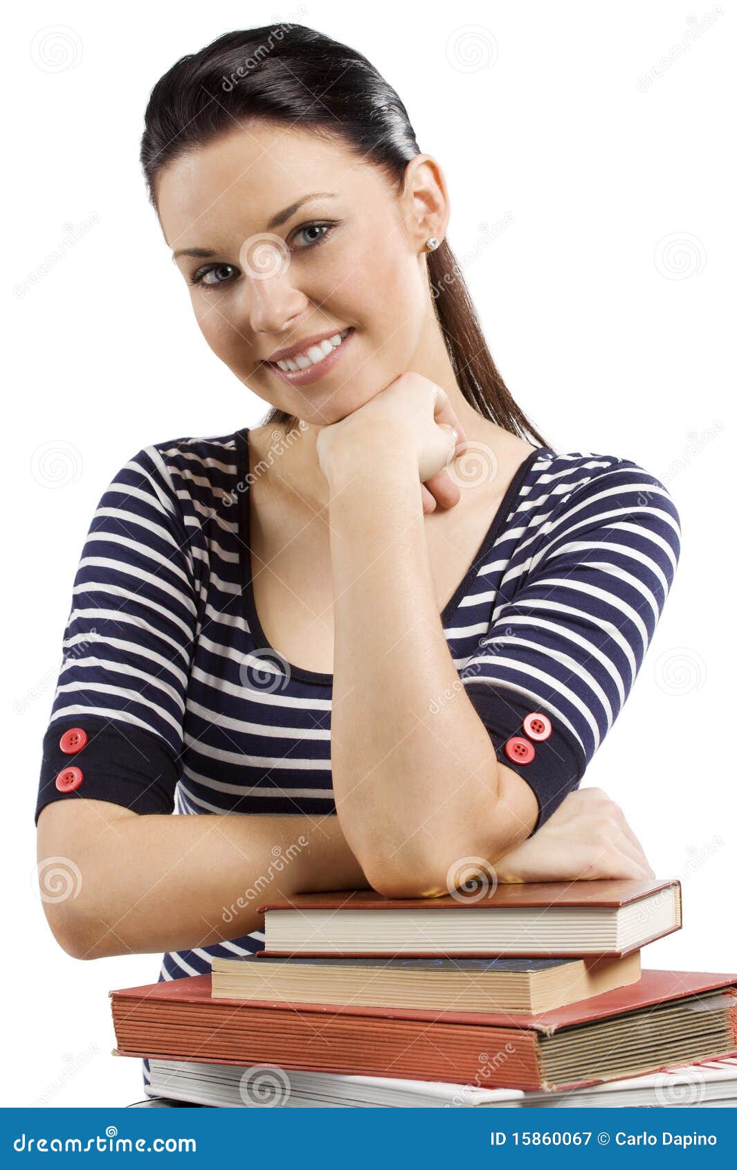 Student and book stock image. Image of library, cute - 15860067