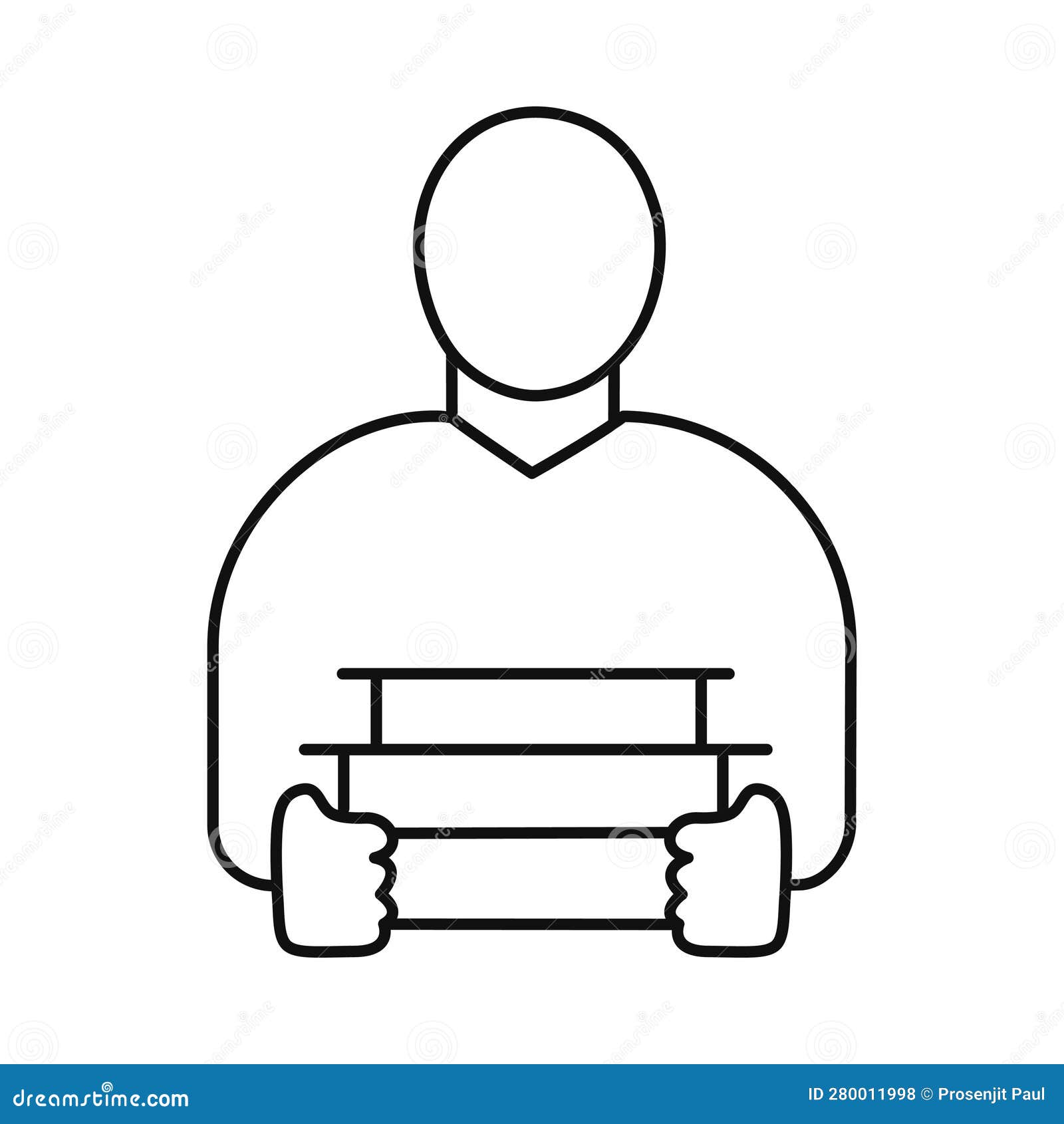 Student, Book, Reading, Man, Student Reading Book Icon Stock Vector ...