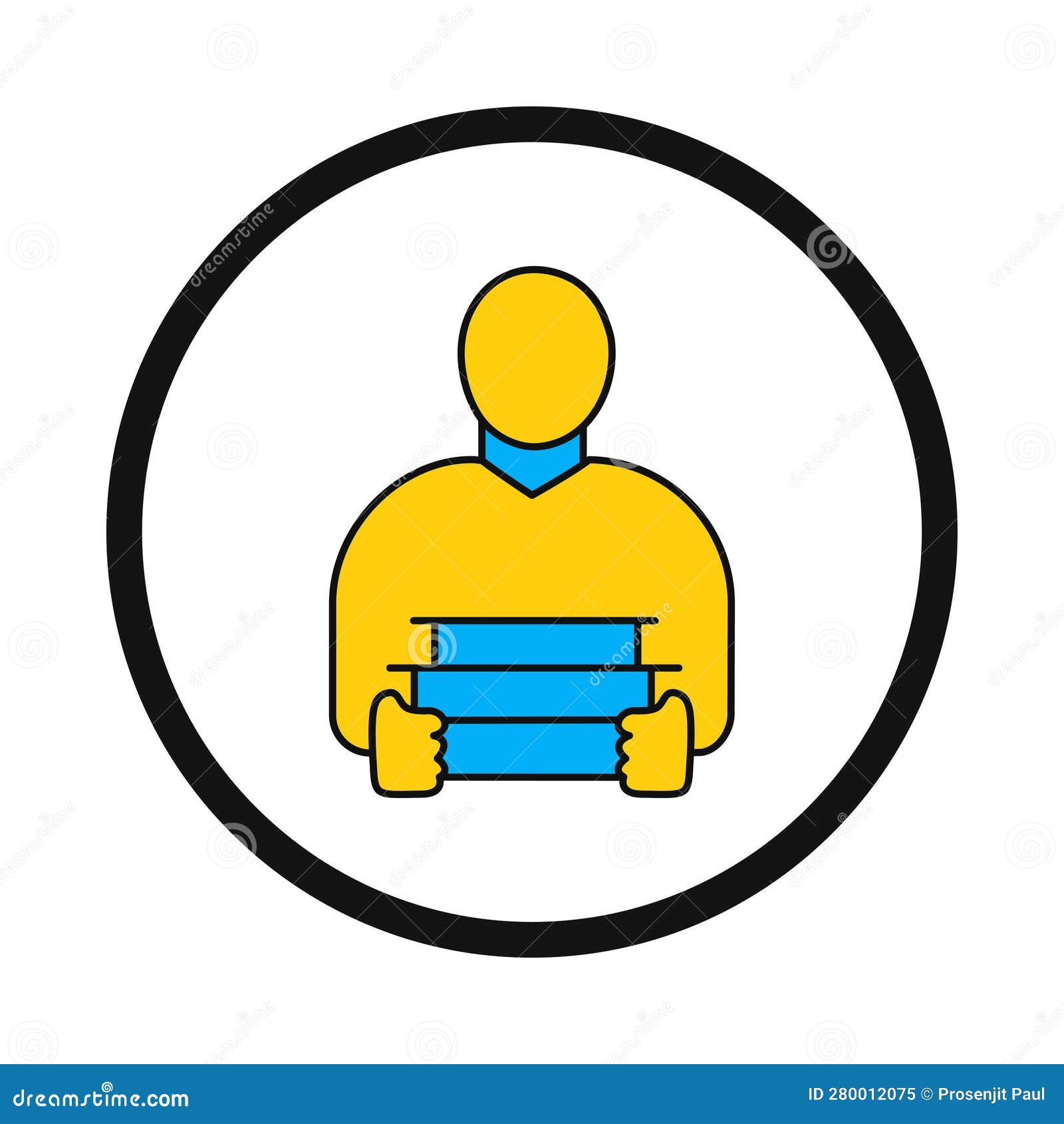 Student, Book, Reading, Man, Student Reading Book Icon Stock Vector ...