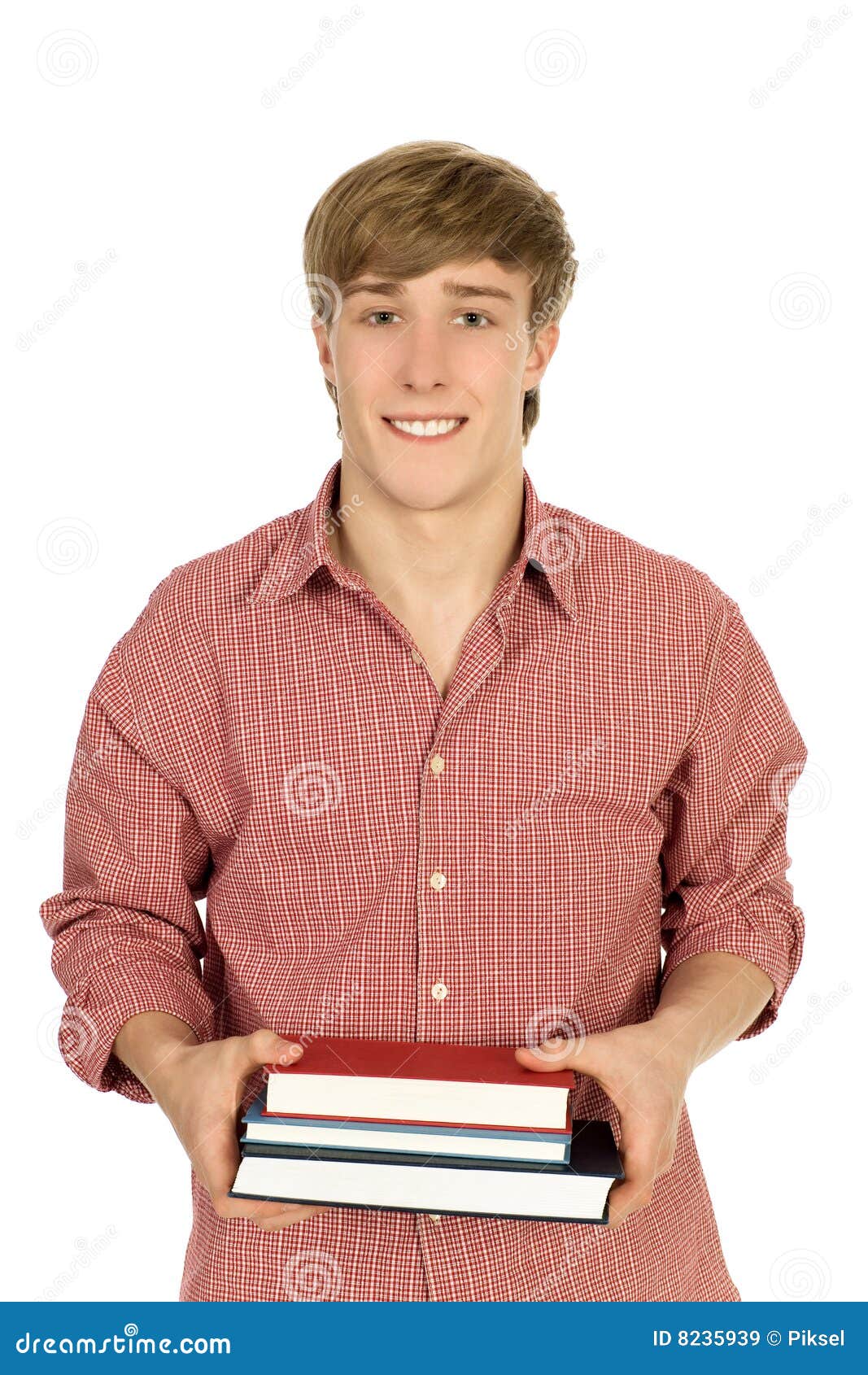 Student with books stock image. Image of teens, shot, people - 8235939