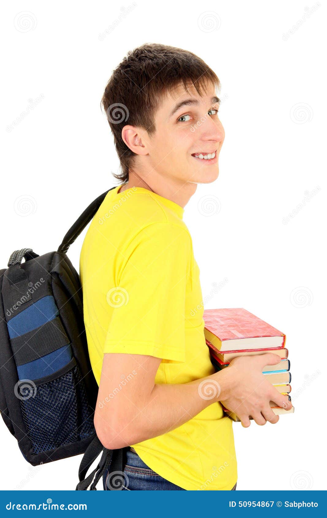 Student with the Books stock image. Image of person, books - 50954867