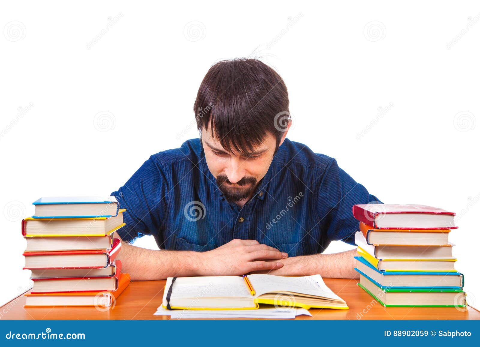 Student with a Books stock image. Image of reader, face - 88902059
