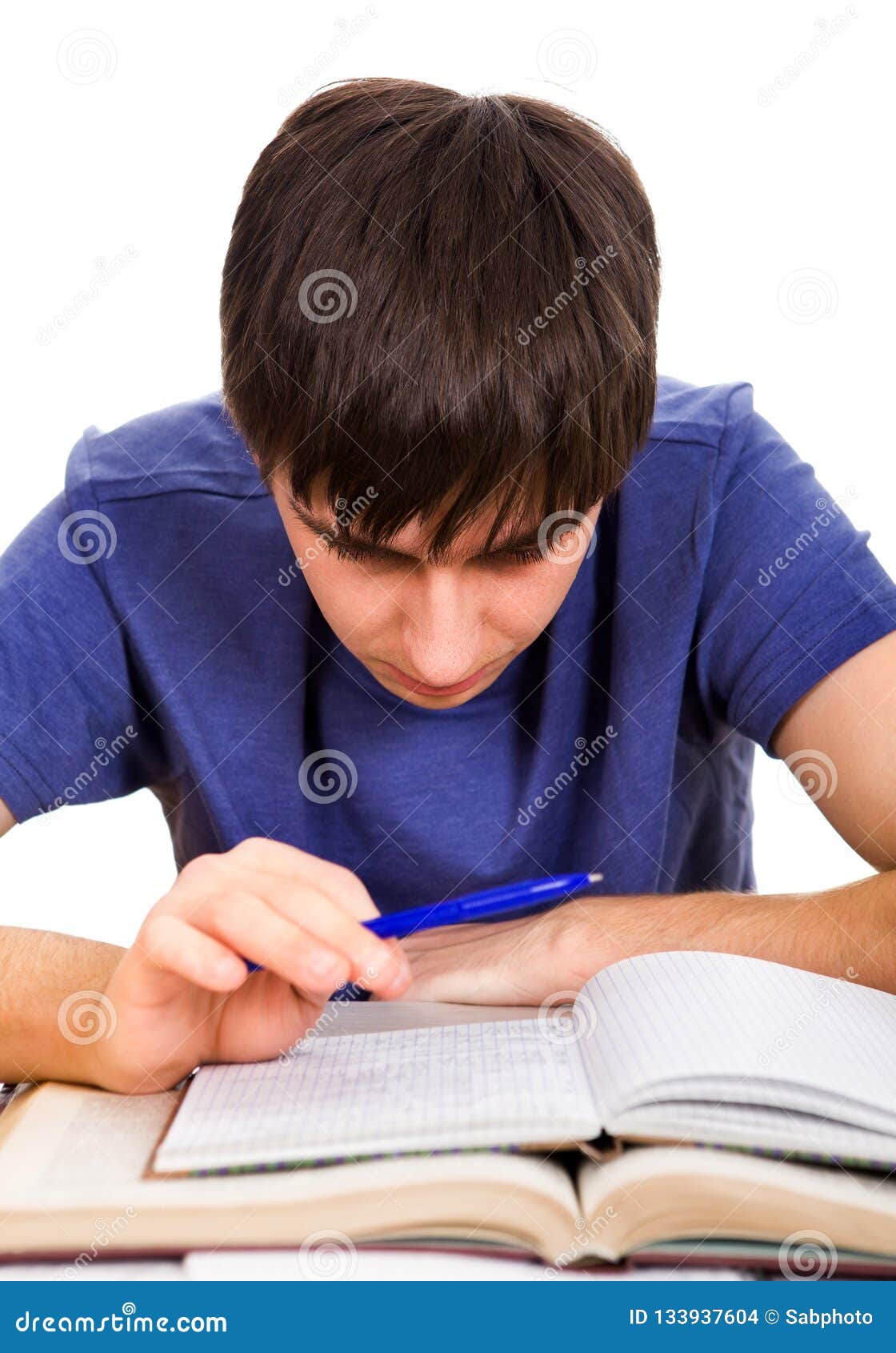 Student with a Books stock photo. Image of read, books - 133937604