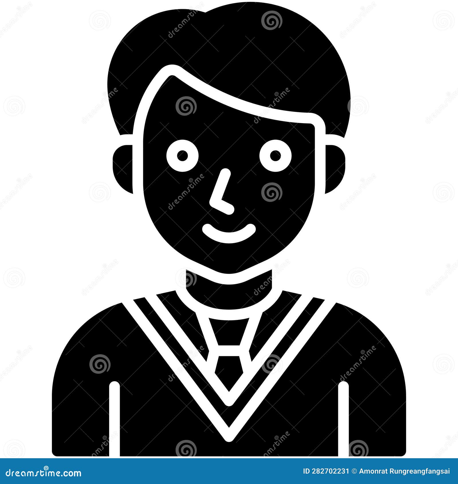 Student Boy Icon, High School Related Vector Illustration Stock Vector ...
