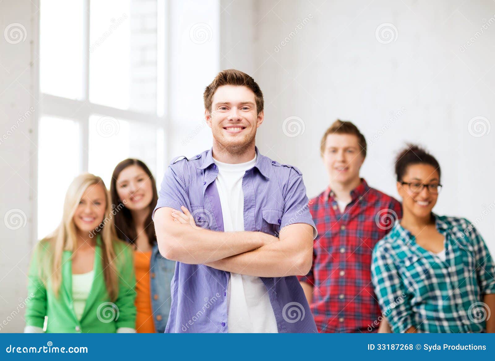 Student boy at school stock photo. Image of standing - 33187268