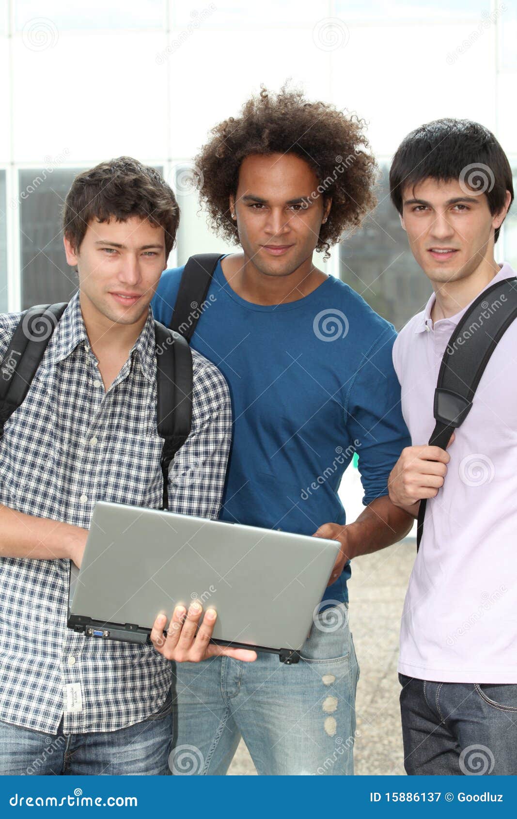 Student boys at university stock image. Image of classmates - 15886137