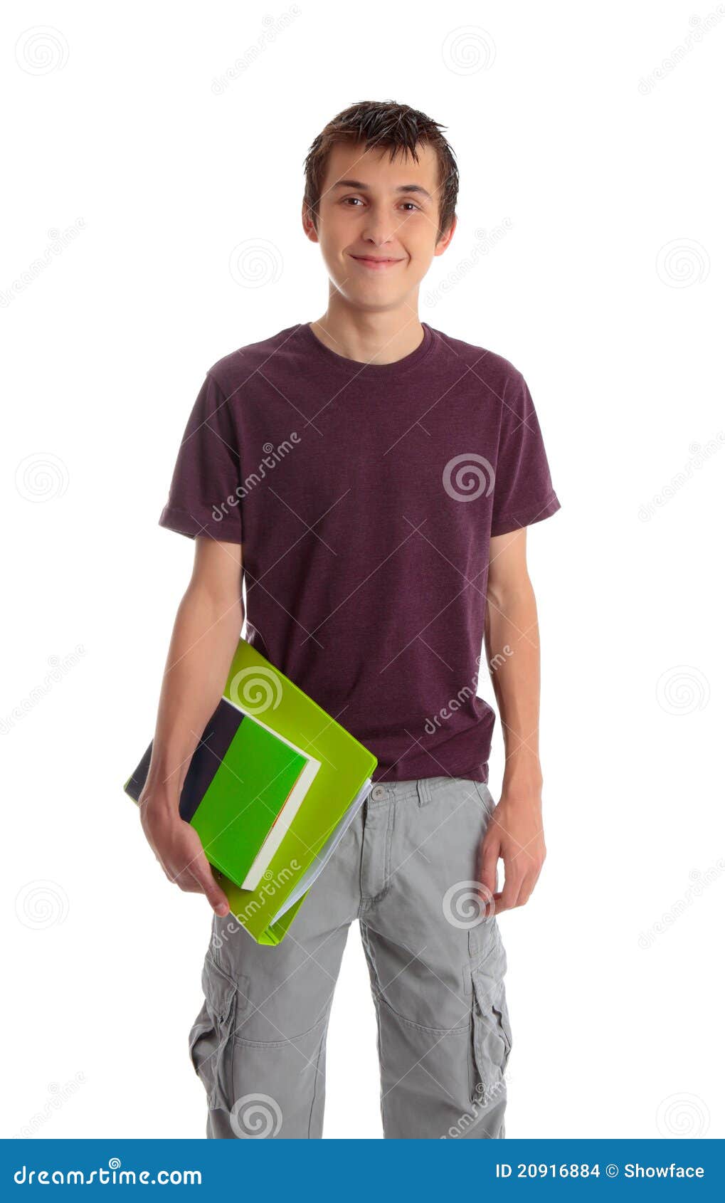Student carrying books stock photo. Image of sophomore - 20916884
