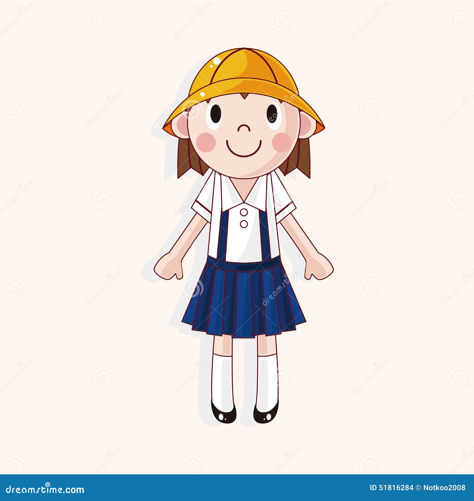 Student Cartoon Theme Elements Vector,eps Stock Vector - Illustration ...