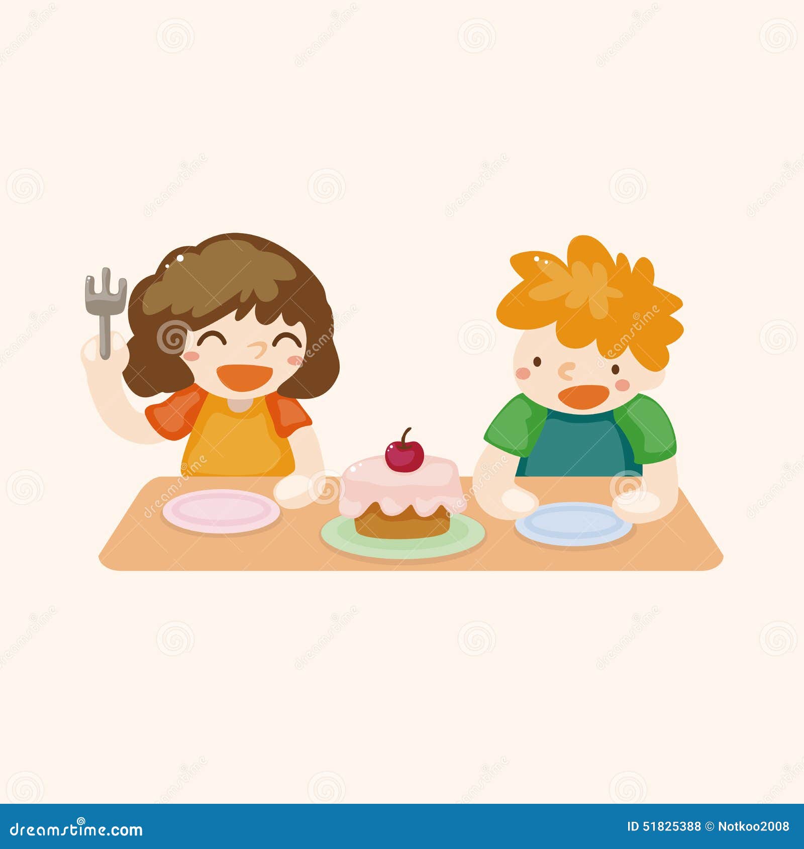 Student Cartoon Theme Elements Stock Vector - Illustration of flat ...