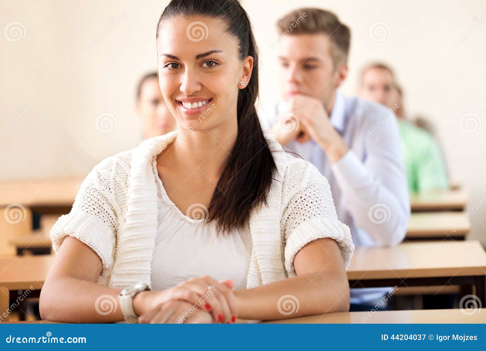Student in class stock image. Image of horizontal, class - 44204037