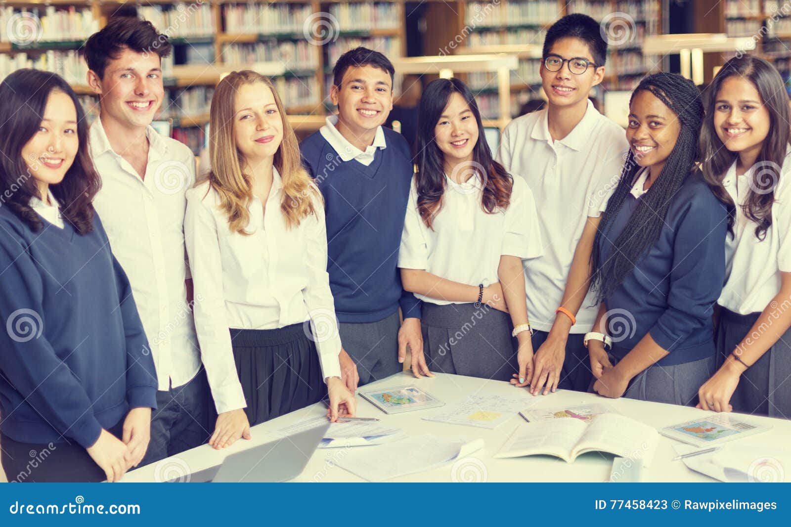 Student Classmate Friends Understanding Study Concept Stock Image ...
