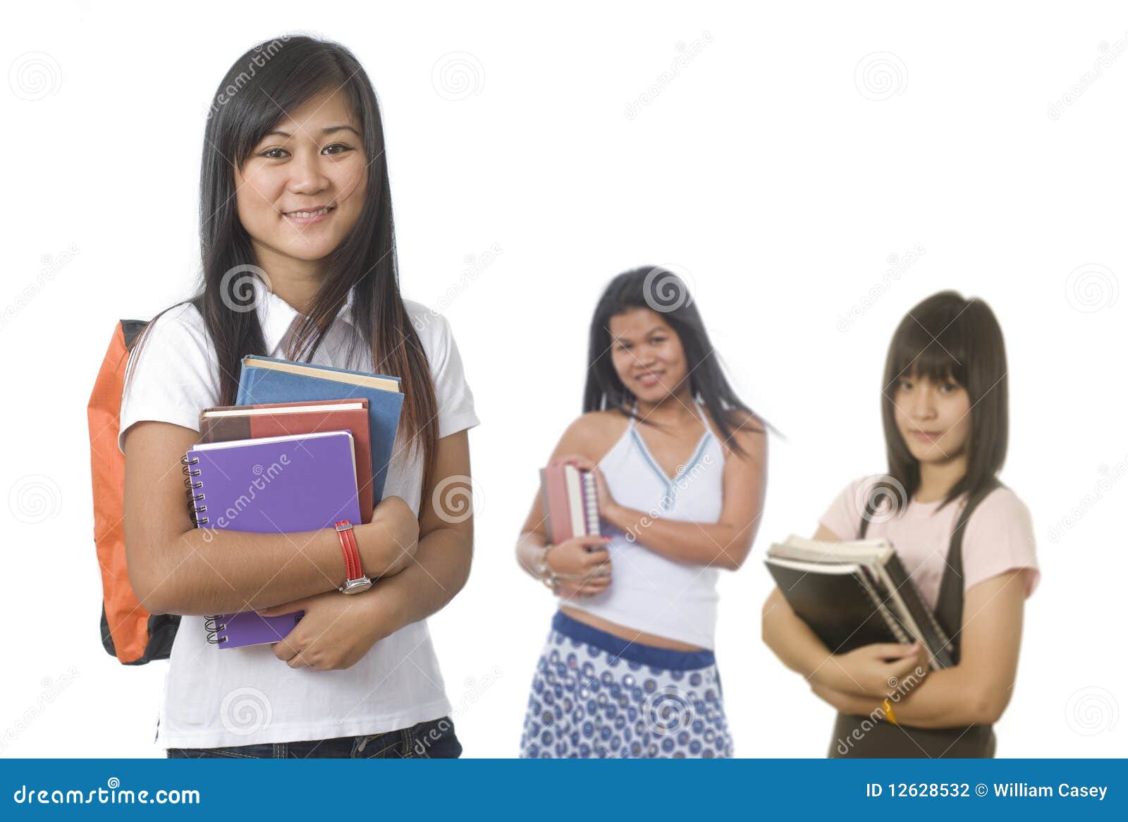 Student with classmates stock photo. Image of friendly - 12628532
