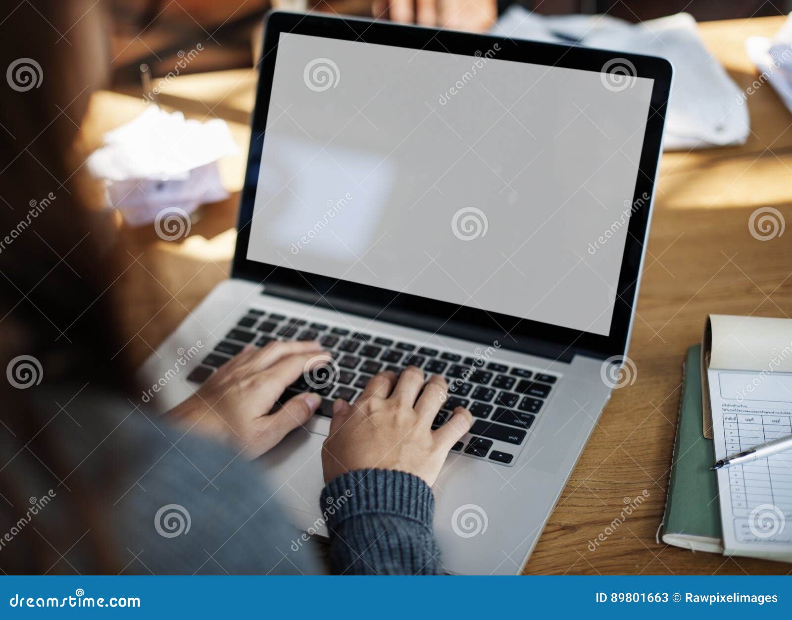 Student Computer Learning Education Insight Concept Stock Image - Image ...