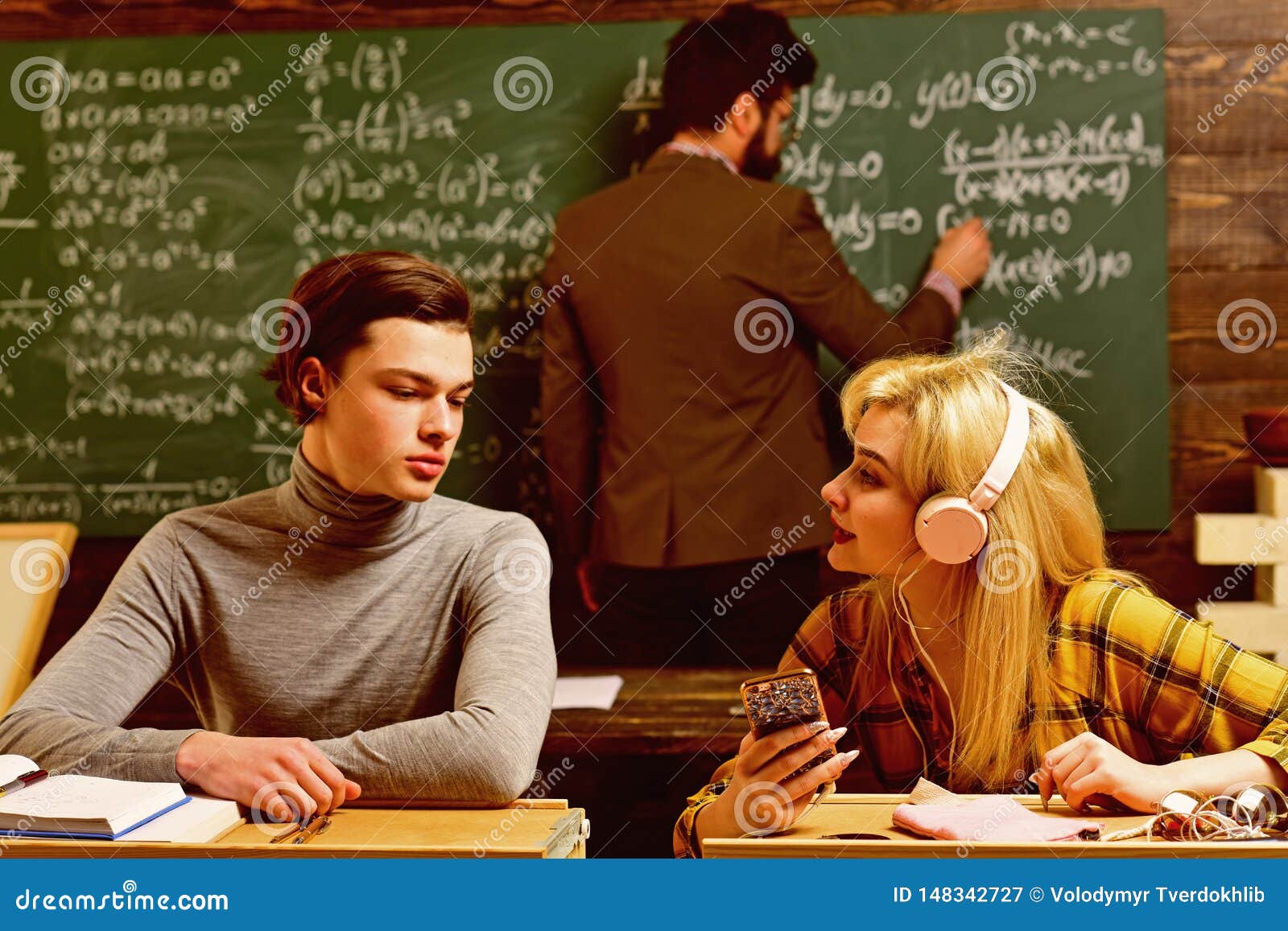 Student Conference in Loft Interior Coworking Space Using Digital ...