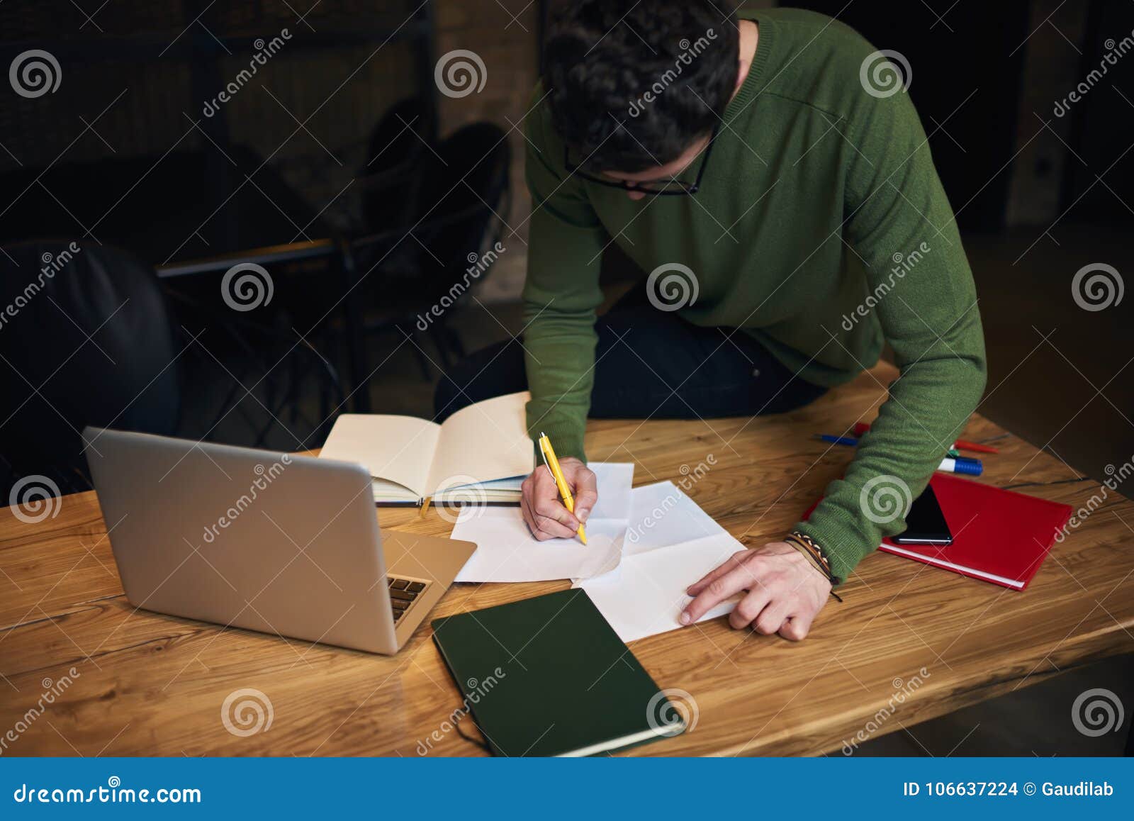 Student Creating Coursework Learning and Solving Problems Writing ...