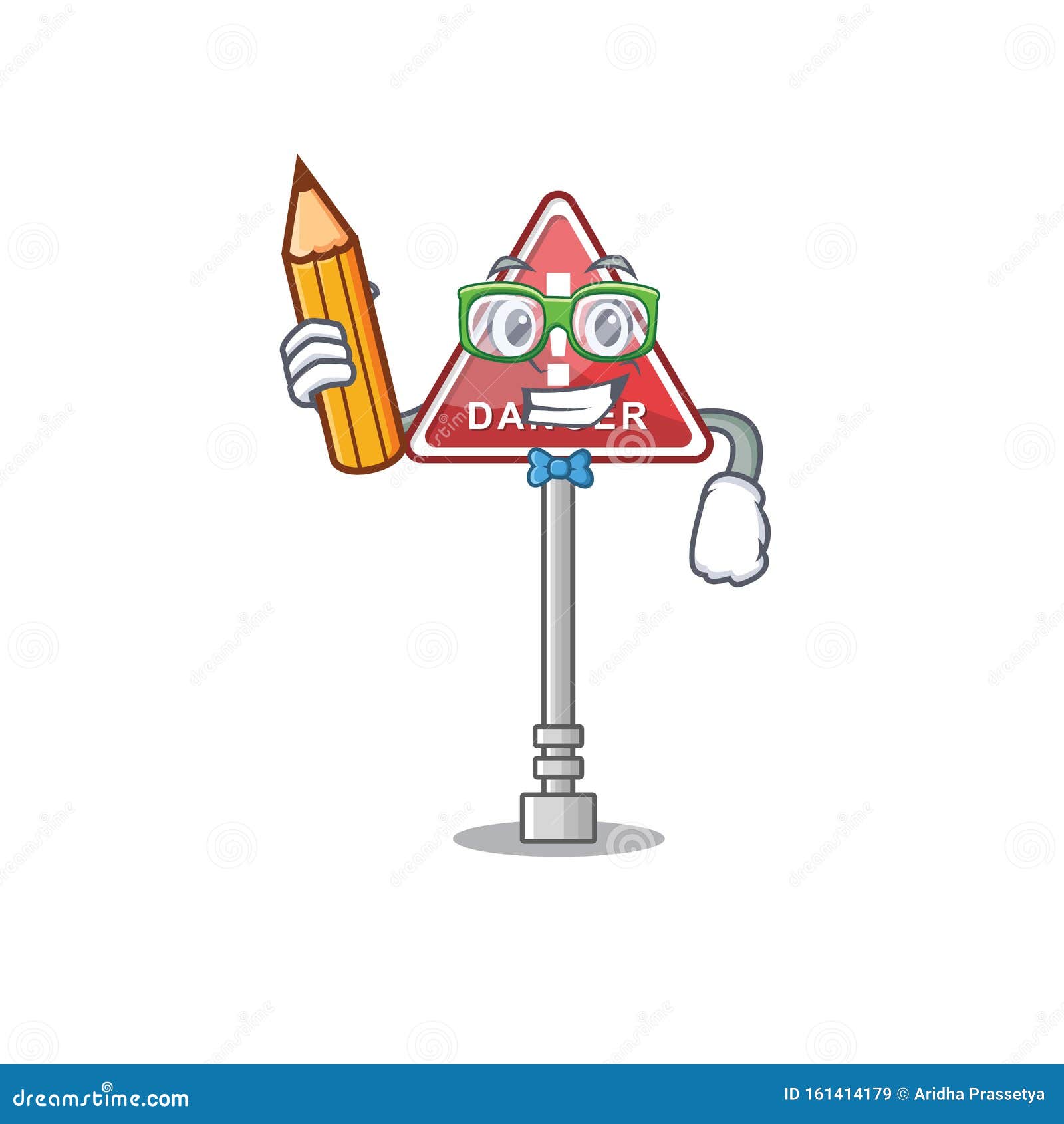 Student Danger Cartoon Isolated in the Character Stock Vector ...